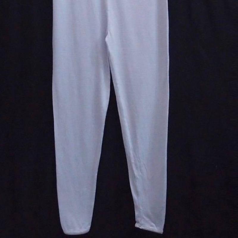 Legging putih free size fit S to XL - Material sejuk dan soft sangat ...