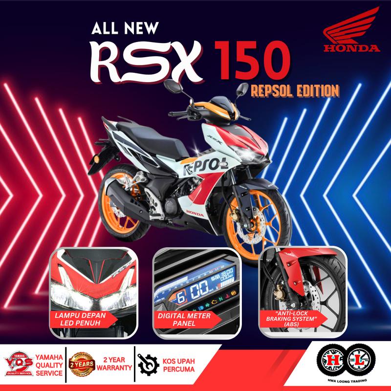 Honda RSX150 Repsol Edition Honda Moped Motorcycle Honda Motor - TikTok ...