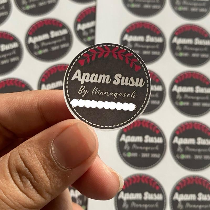 Sticker Produk Boleh Design Sendiri Cepat dan Jimat Paper - TikTok Shop ...