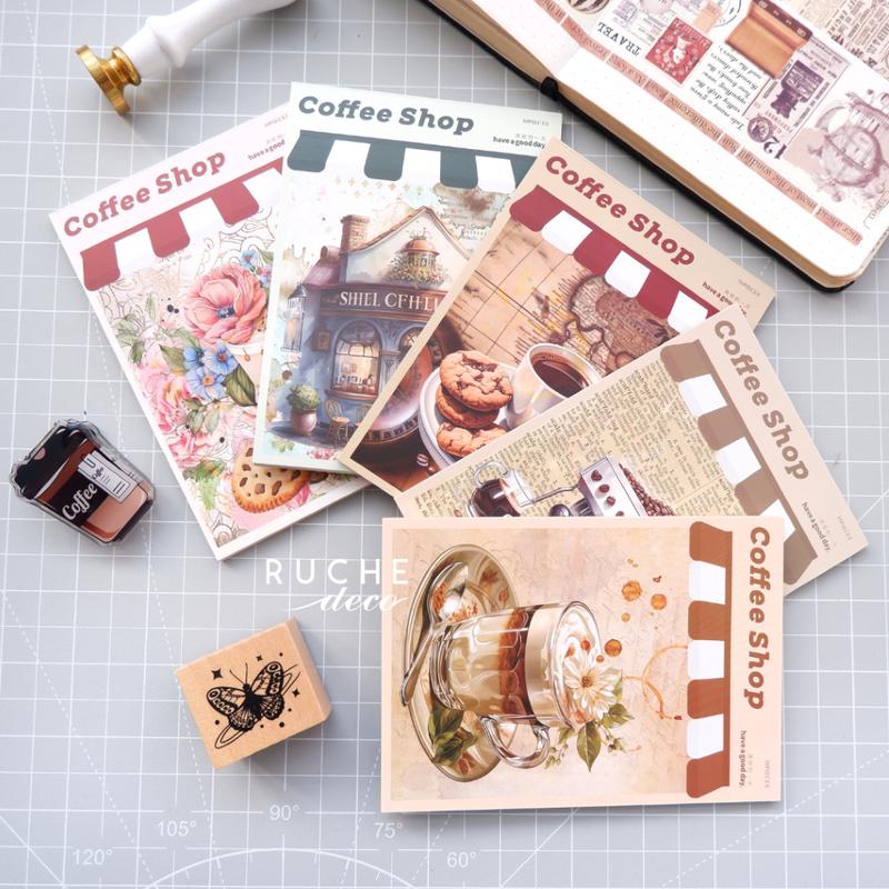 RUCHE DECO - Deco Paper 13 Coffee Shop / Aesthetics Decor Craft - Shop ...