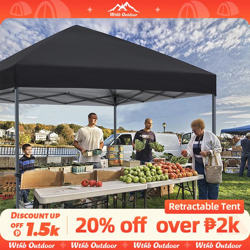 Outdoor heavy duty Tent Rainproof retractable tent 2x2 2x3 3x3 - TikTok ...