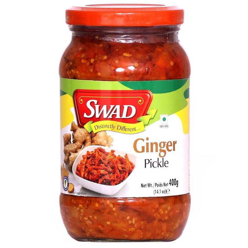 SWAD Ginger Pickle 400g (Product of India) Export pack | Premium ...