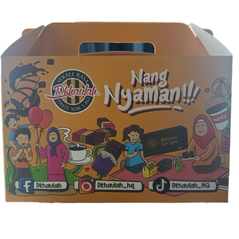 Box Gift Dkhaulah Kek Lapis ( Kotak Sahaja ) - TikTok Shop Malaysia