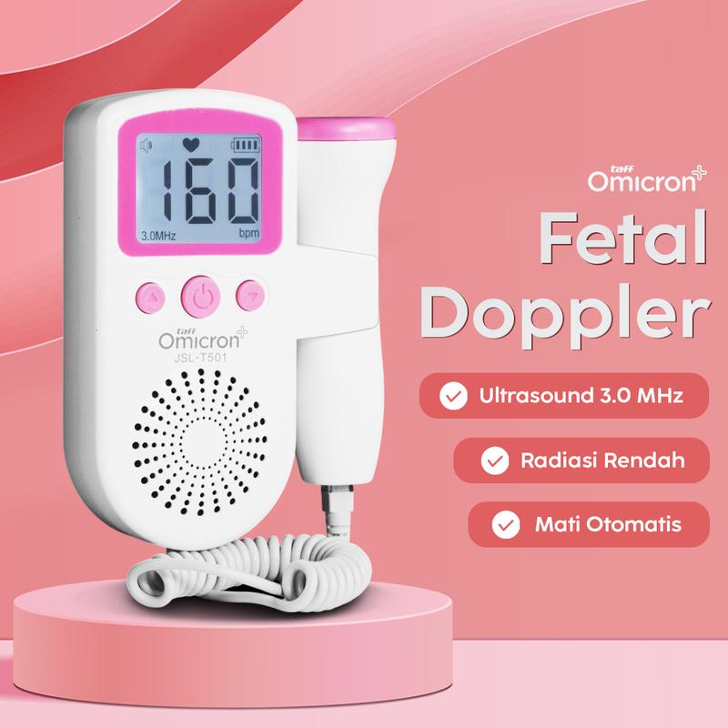 TaffOmicron Fetal Doppler Deteksi Jantung Janin Bayi - Shop | Tokopedia