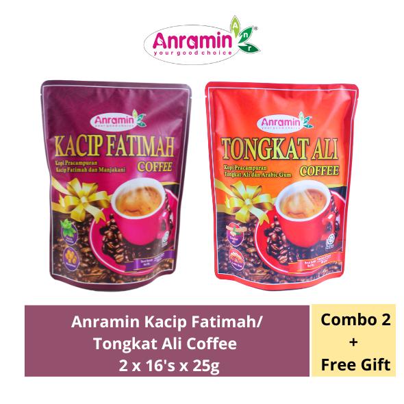 [COMBO 2] ANRAMIN Kopi Kacip Fatimah Dengan Manjakani dan Kopi - TikTok ...