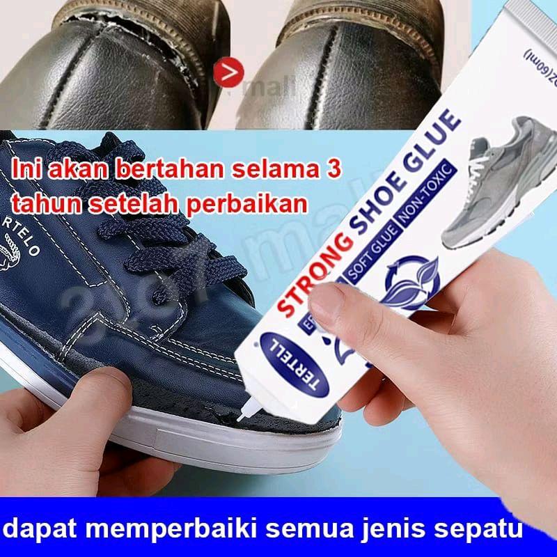 Lem Sepatu Super Kuat Tahan Air 60 ML/Lem Serbaguna Super Kuat/Lem ...