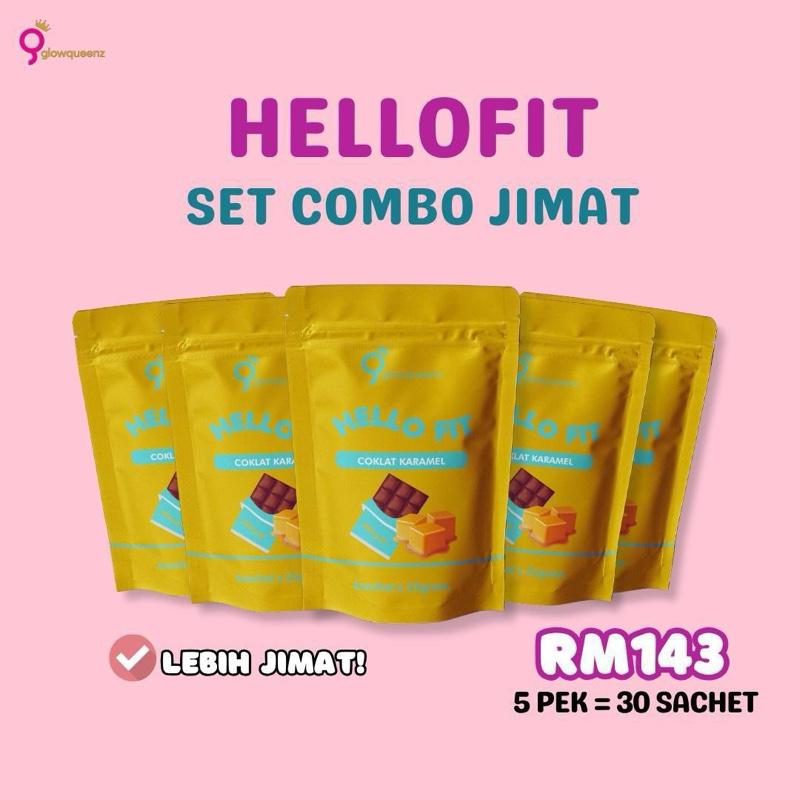 HELLOFIT COKLAT ORIGINAL HQ ( COMBO 5 PEK) - TikTok Shop Malaysia