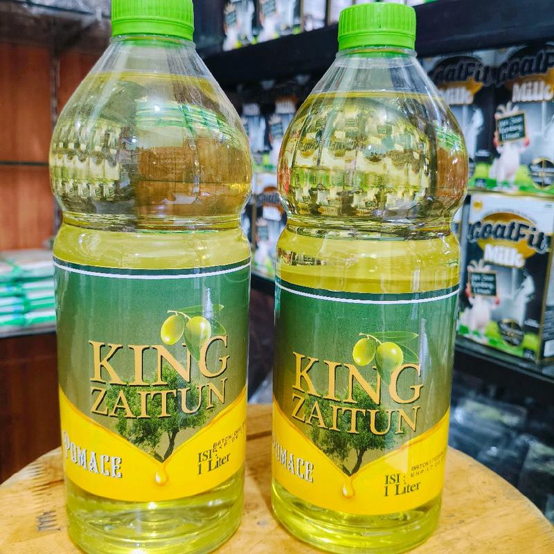 king zaitun pomace original spanyol import extra virgin olive oil untuk ...