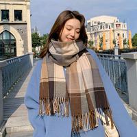Jual NEW Korean Scarf Wool Cashmere Scarf Fashion Winter Autumn Season ...