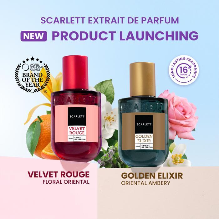 Promo ! Scarlett Velvet Rouge / Golden Elixir Extrait De Parfum 30Ml ...