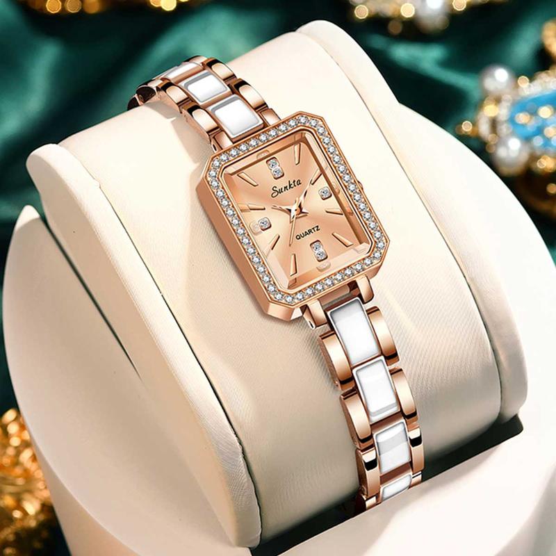 LIGE x Sunkta original watches for women waterproof simple exquisite ...