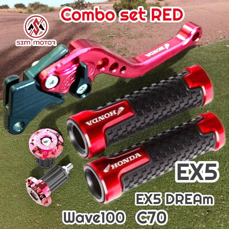 EX5 EX5 DREAM C70 WAVE100 BRAKE LEVER COMBO SET HANDLE GRIP - TikTok ...