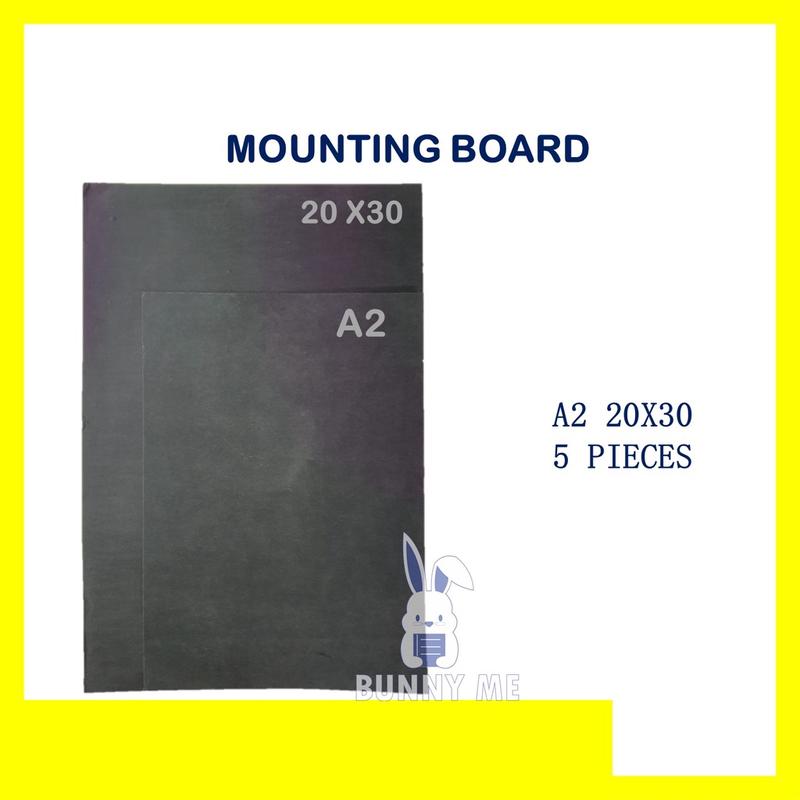 MOUNTING BOARD BLACK A2 / 20" X 30" / 5 PIECES - TikTok Shop Malaysia