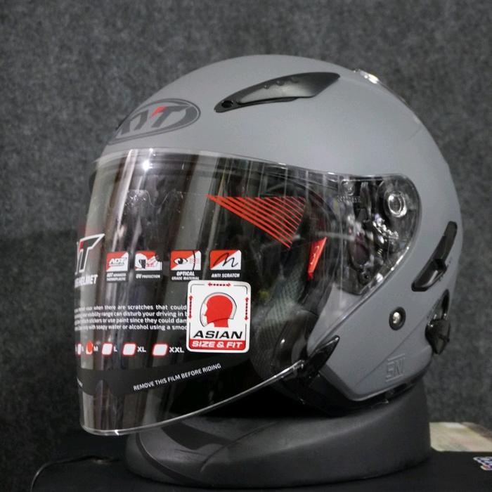 Promo Helm KYT GALAXY flat R Solid SNI Original Motorcycle helm kyt ...