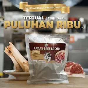 Beef Broth - Penyedap rasa sapi non msg - kaldu sapi halal - ekstrak ...