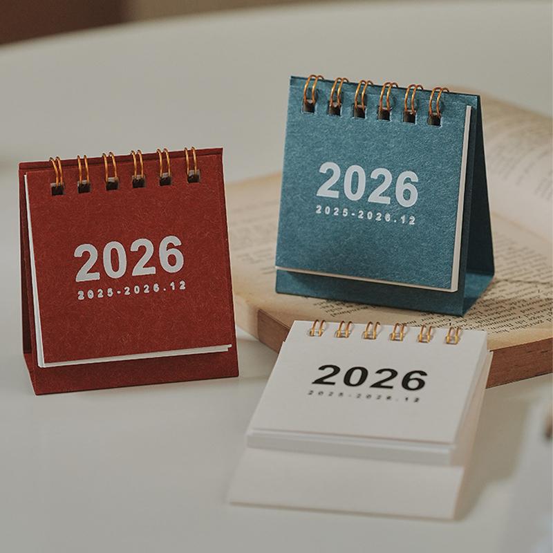 Kalendar Meja, Saiz Mini, Tahun Baru 2026, Kalendar Lingkaran, - TikTok ...