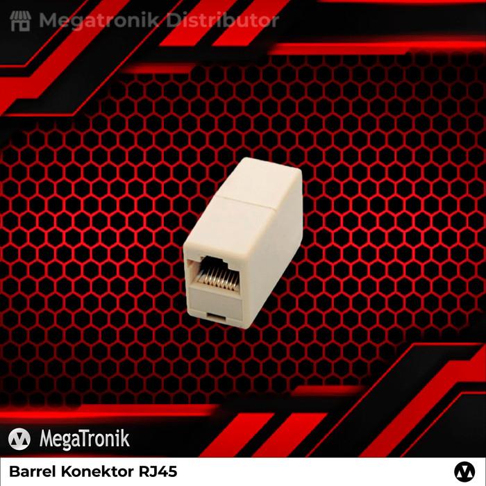 barrel / barel konektor RJ45 / Penyambung Dua Konektor RJ 45 - Shop ...