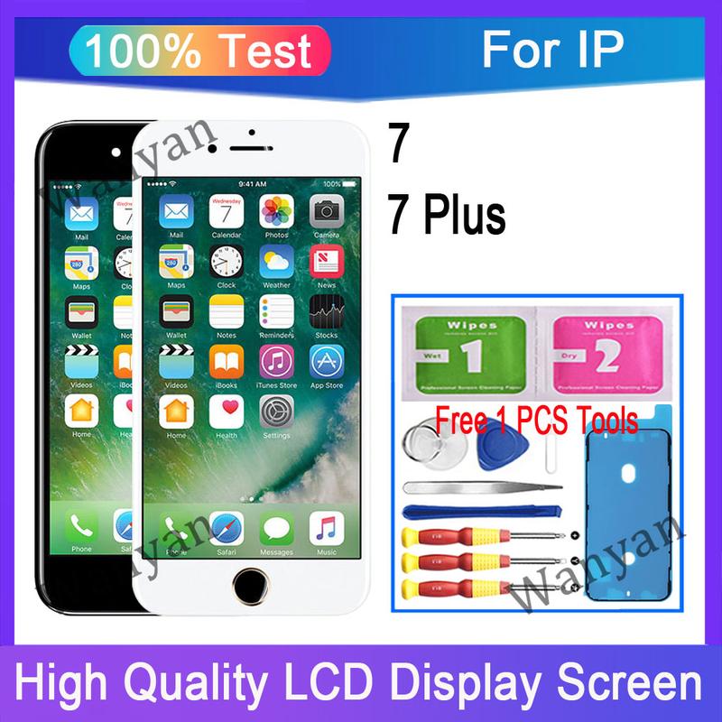 Paparan LCD, Kualiti Tinggi, Untuk IP 7 dan 7 Plus, Skrin Sentuh ...