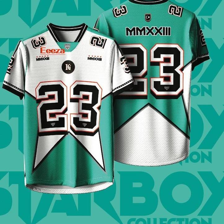 Jersi Edisi NFL, 2024, Baju t-shirt Lelaki, Lengan Pendek, Kolar ...