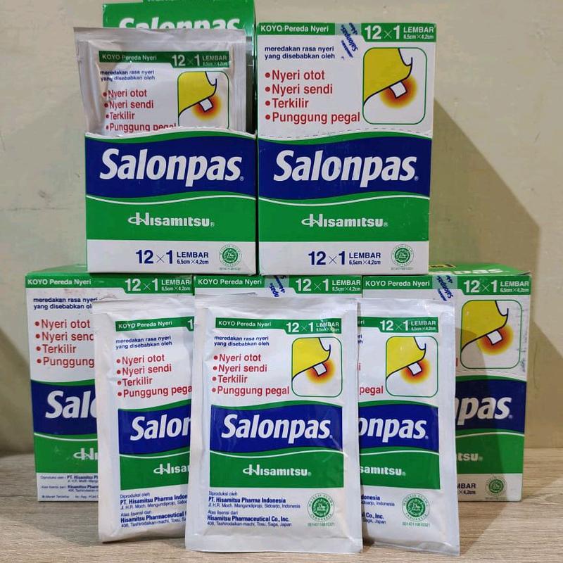 2 Pack Salonpas Isi 24 Pcs Koyo Pereda Nyeri - Shop | Tokopedia