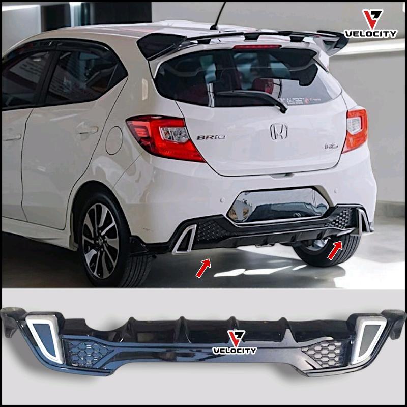 Diffuser Brio Urbanite / Body Kit Belakang Brio Glossy Black - Shop ...