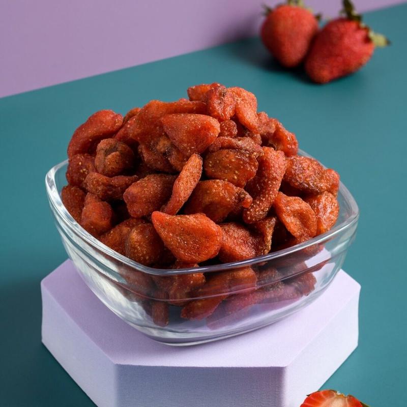 ( Beli 5 Free 1 ) Buah Strawberi Kering Cameron Highland Dried - TikTok ...