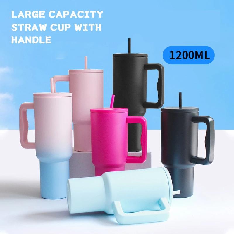 Fast ship 304 Mug Tumbler Water Cups with Retractable Straw Cawan ...