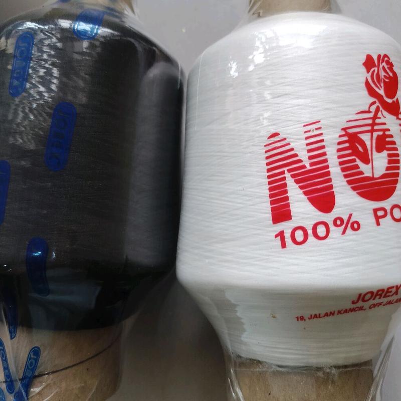 Benang Jahit Tepi (500g)Brand Nona/Benang Jahit Gebu /Spun Sewing ...
