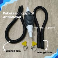 Jual ALAT - Pompa Tangan Manual Kuras Air Sifon Kotoran Aquarium Frezer ...