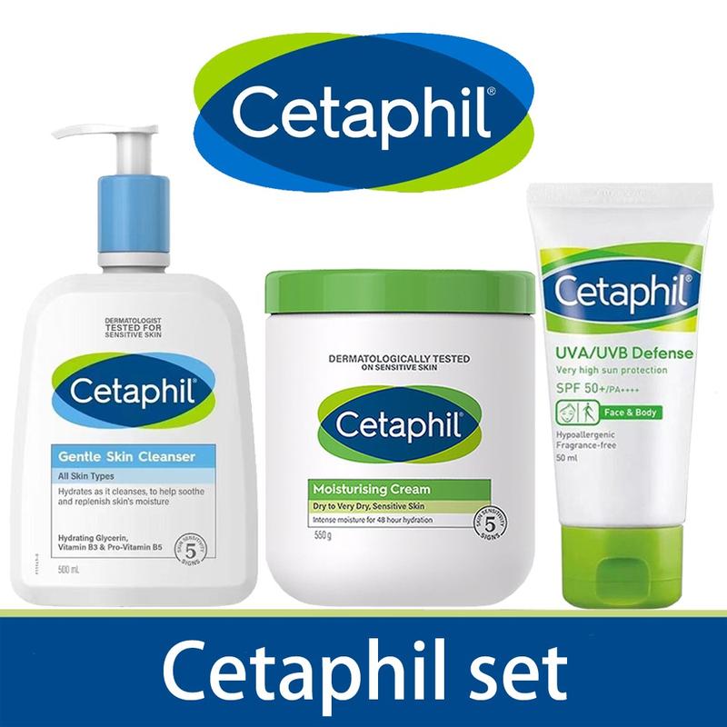 【Original】Cetaphil set Cleanser For Face and Body Gentle Ski - TikTok ...