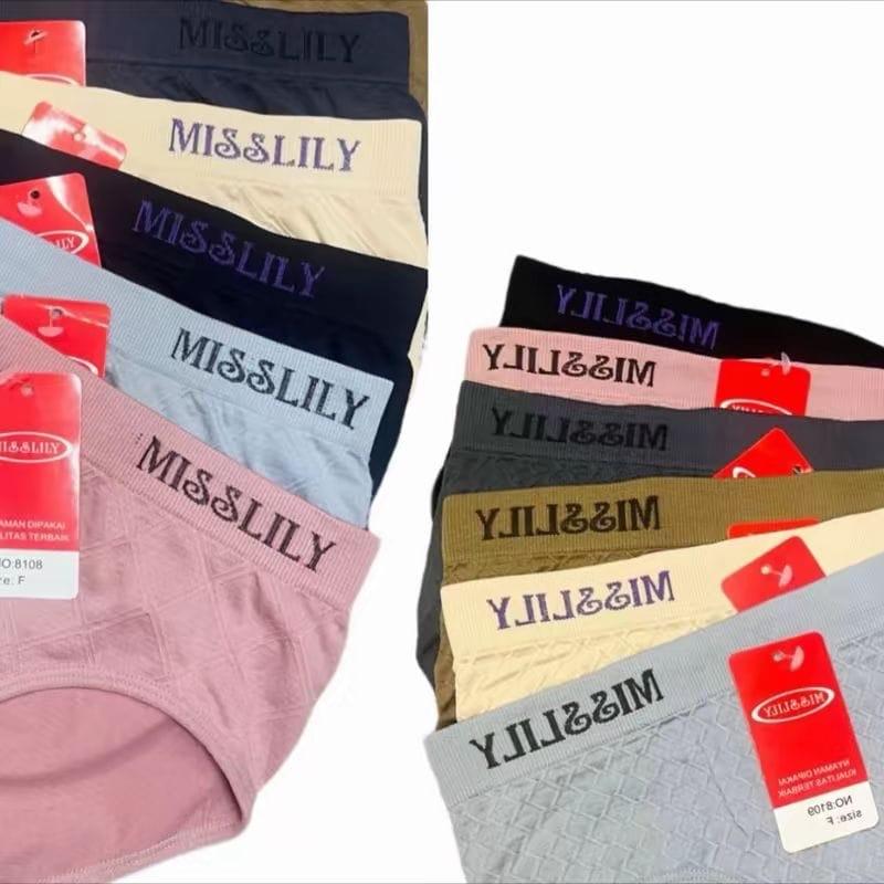 12Pcs CD Celana Dalam Rajut Wanita Semi Korset Mislily - Shop | Tokopedia