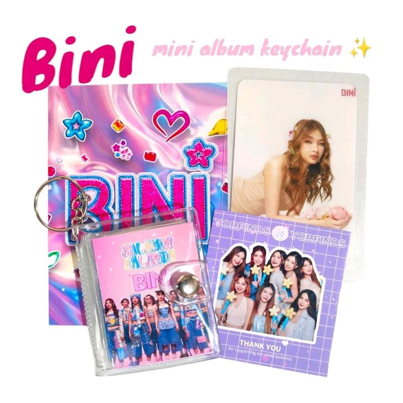 BINI KEY CHAIN MINI ALBUM with 1 random freebie (SB19, BLACKPINK ...