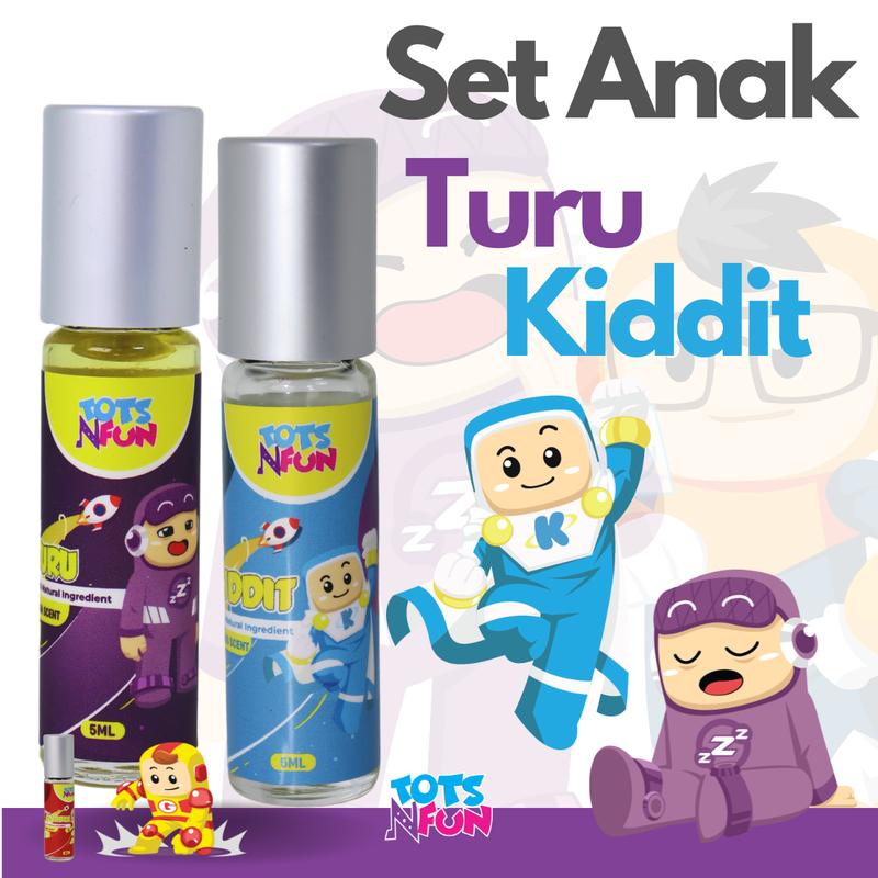 Set Kiddit & Turu TotsNFun – Aroma Ceria Sewaktu Makan & Suasana ...
