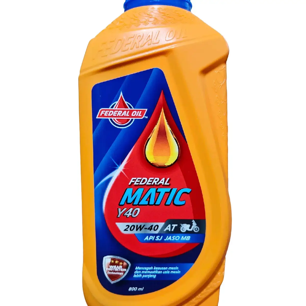 Oli motor matic Original FEDERAL Matic Y40 20W-40 0,8L - Shop | Tokopedia
