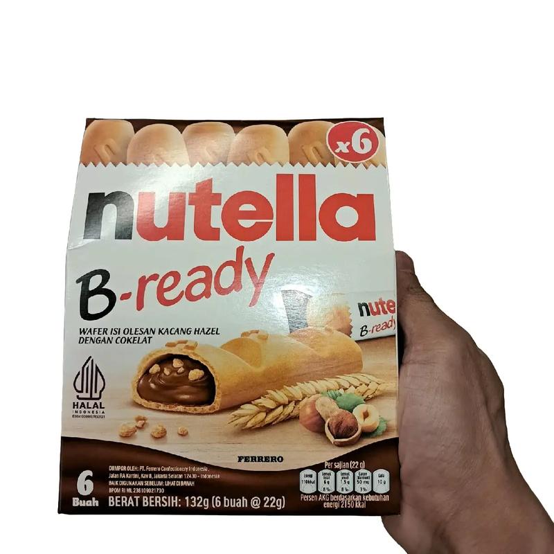BUY 2 GET 1 FREE Nutella-B-ready wafer choco 132gr - Shop | Tokopedia