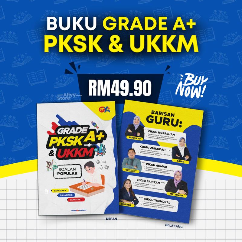 BUKU GRADE A+ PKSK DAN UKKM KE SBP & MRSM 2025 - TikTok Shop Malaysia