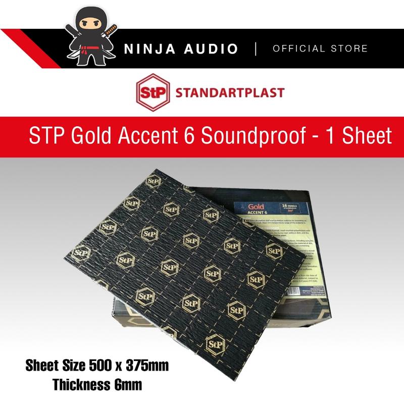 STP Gold Accent 6 new model 2025 Soundproof Sheet | 1 Sheet Car ...