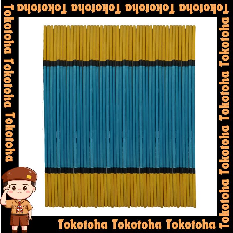 Tongkat Pramuka Custom Warna Biru Kuning List Hitam - Shop | Tokopedia