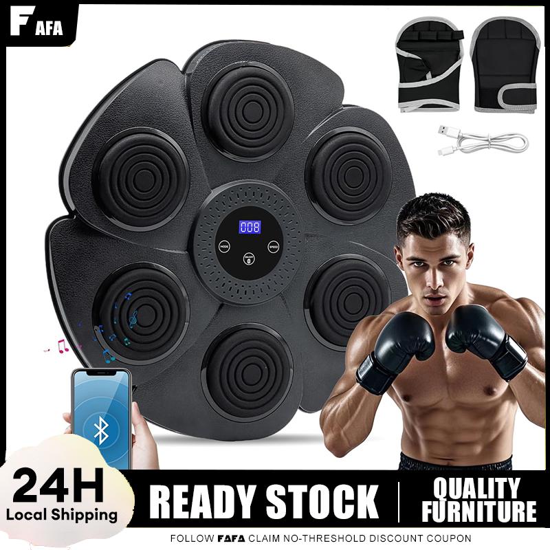 【FAFA】Music Boxing Machine Wall Target Boxing Punching Bag Exercise ...
