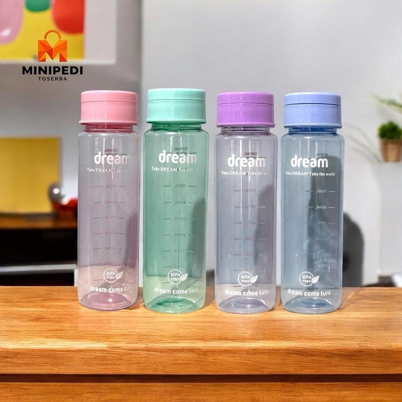Dream Botol Minum 1 Liter Bening Bpa Free Tali Plastik - Shop | Tokopedia