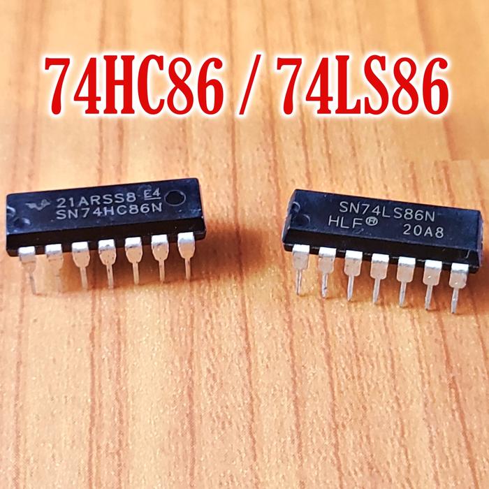 Jual IC 74ls86 74hc86 SN74LS86AN 74 ls 867486 ic - Kota Surabaya - Alef ...