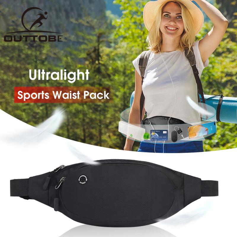 Outtobe Sport Waist Pouch Bag Unisex Outdoor Running Bag Ultra - TikTok ...