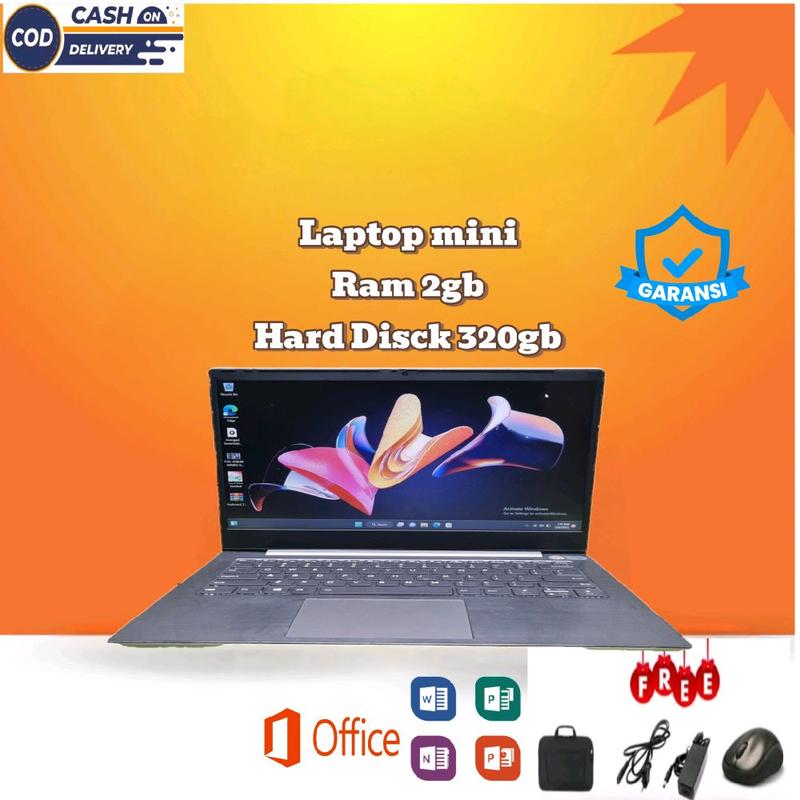 Laptop Atom Ram 2Gb Hardisk 320Gb dengan Layar 10.1 Inci - Shop | Tokopedia
