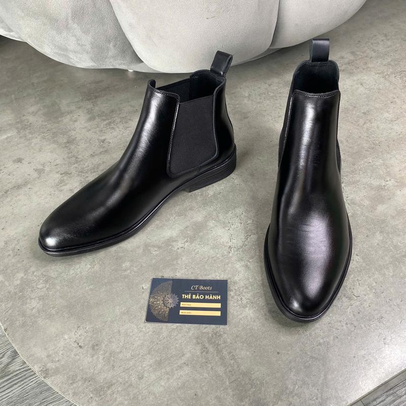 Giày Chelsea Boot Classic Da Bò Nappa Nguyên Tấm Cổ Cao,Giày - TikTok ...