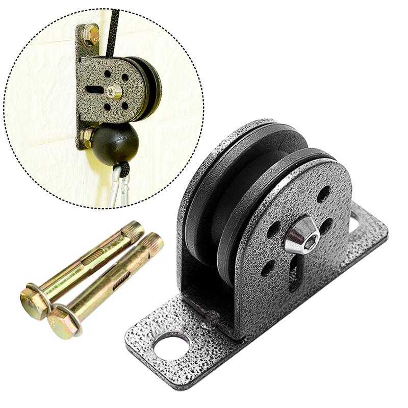 Resistance Fixed Pulley Block, Home Fitness Cable Machine Fitness ...