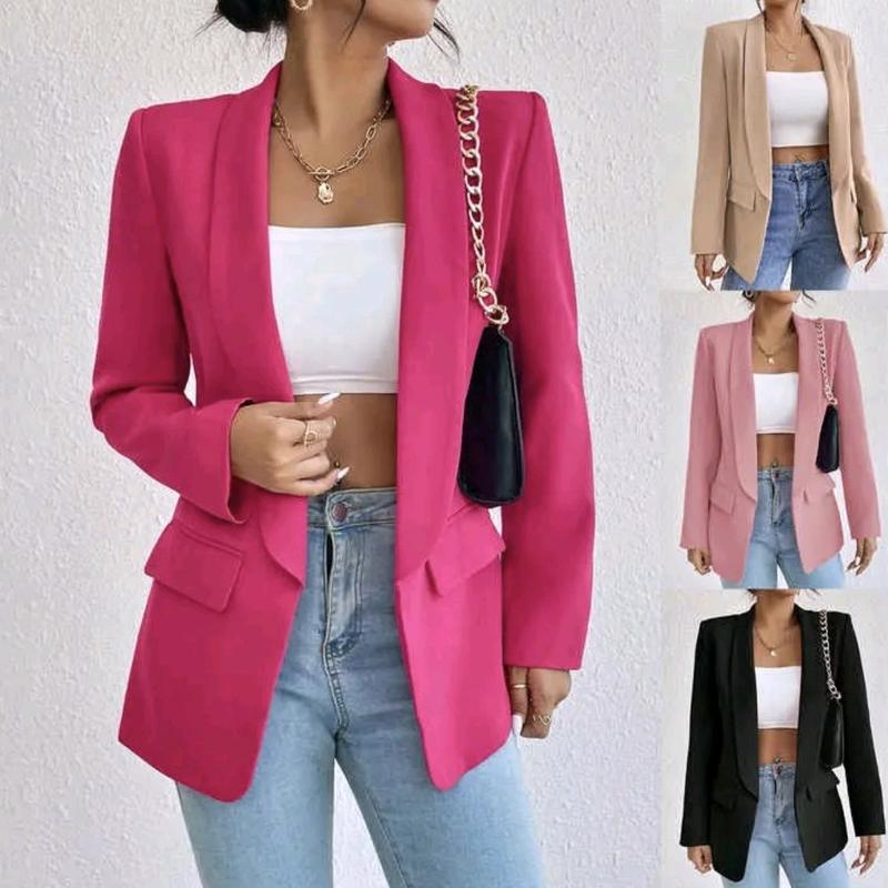 Blazer Wanita Import Jas Kerja Jas Kantor Baju Formal High Panjang ...
