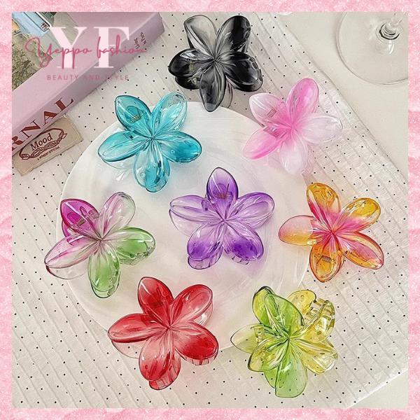 (YF) JP2064 Jedai Jepitan rambut Model Bunga Kamboja Bali Hair Clip ...