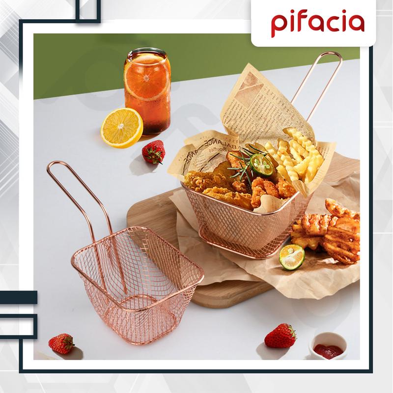 PIFACIA Keranjang Holder Kentang Goreng Restoran Caffe Bahan - Shop ...