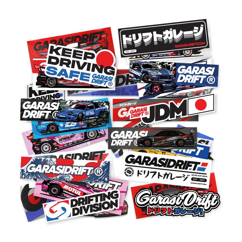 GD Stickers | Garasi Drift Merchandise - Shop | Tokopedia