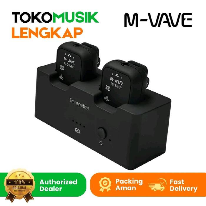 Jual M Vave WP 12 Wireless Earphone Monitor system MVave WP12 (SWS 12 ...